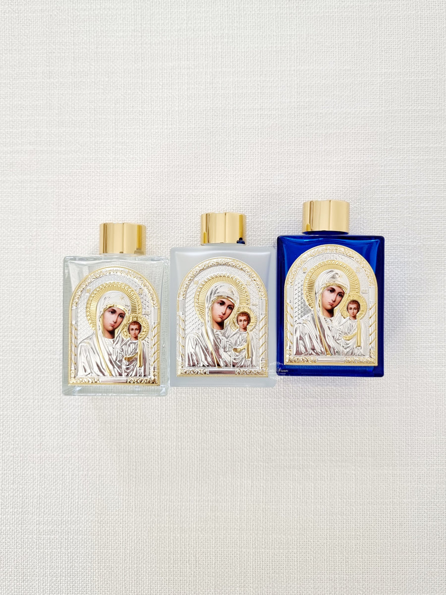 BTL031 'Mary and Jesus' Motif Orthodox Oil Bottle – Little Dream